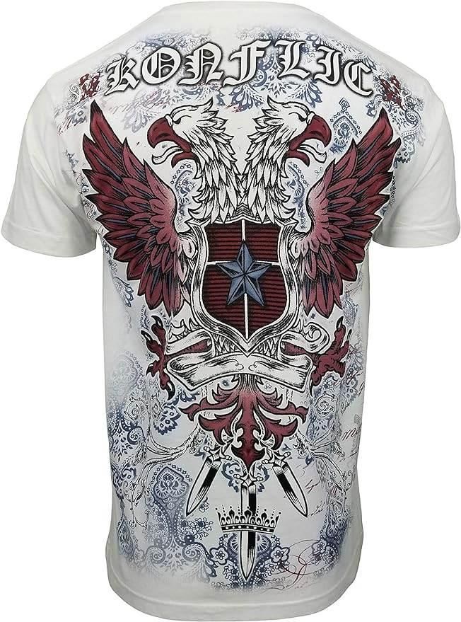 Konflic NWT Two Headed Screaming Eagle Shield – Konflic USA