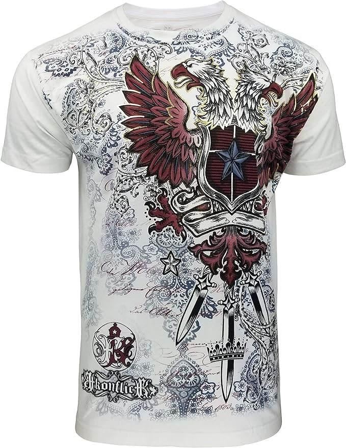 Konflic NWT Two Headed Screaming Eagle Shield – Konflic USA